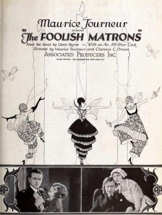 The Foolish Matrons (1921) - FilmAffinity