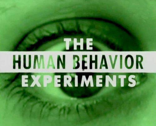 Sección visual de The Human Behavior Experiments (TV) (TV) - FilmAffinity