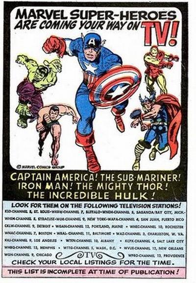 Sección visual de The Marvel Superheroes (Serie de TV) - FilmAffinity