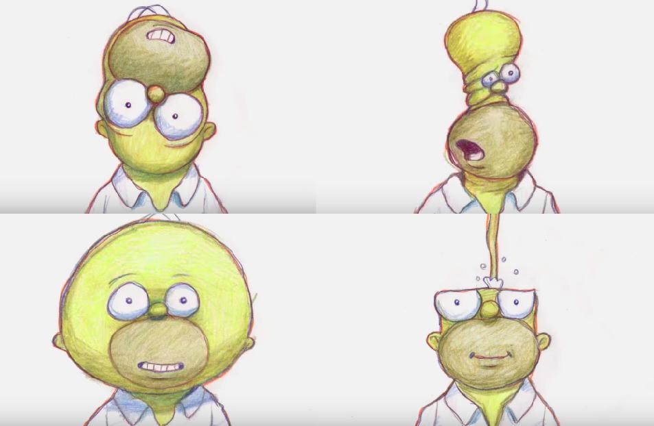 Image gallery for The Simpson: Homer's Face Couch Gag (S) - FilmAffinity