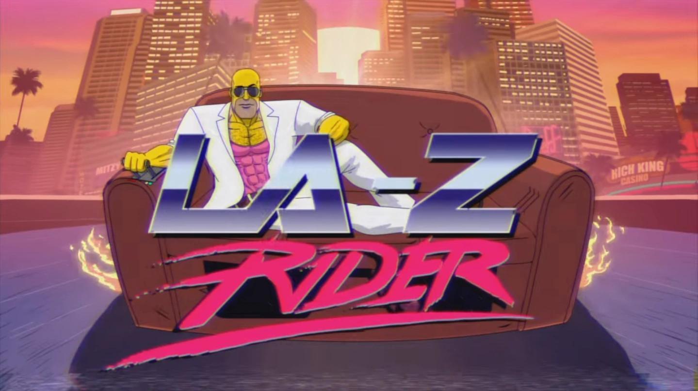 Sección visual de The Simpsons: LA-Z Rider Couch Gag (TV) (C ...