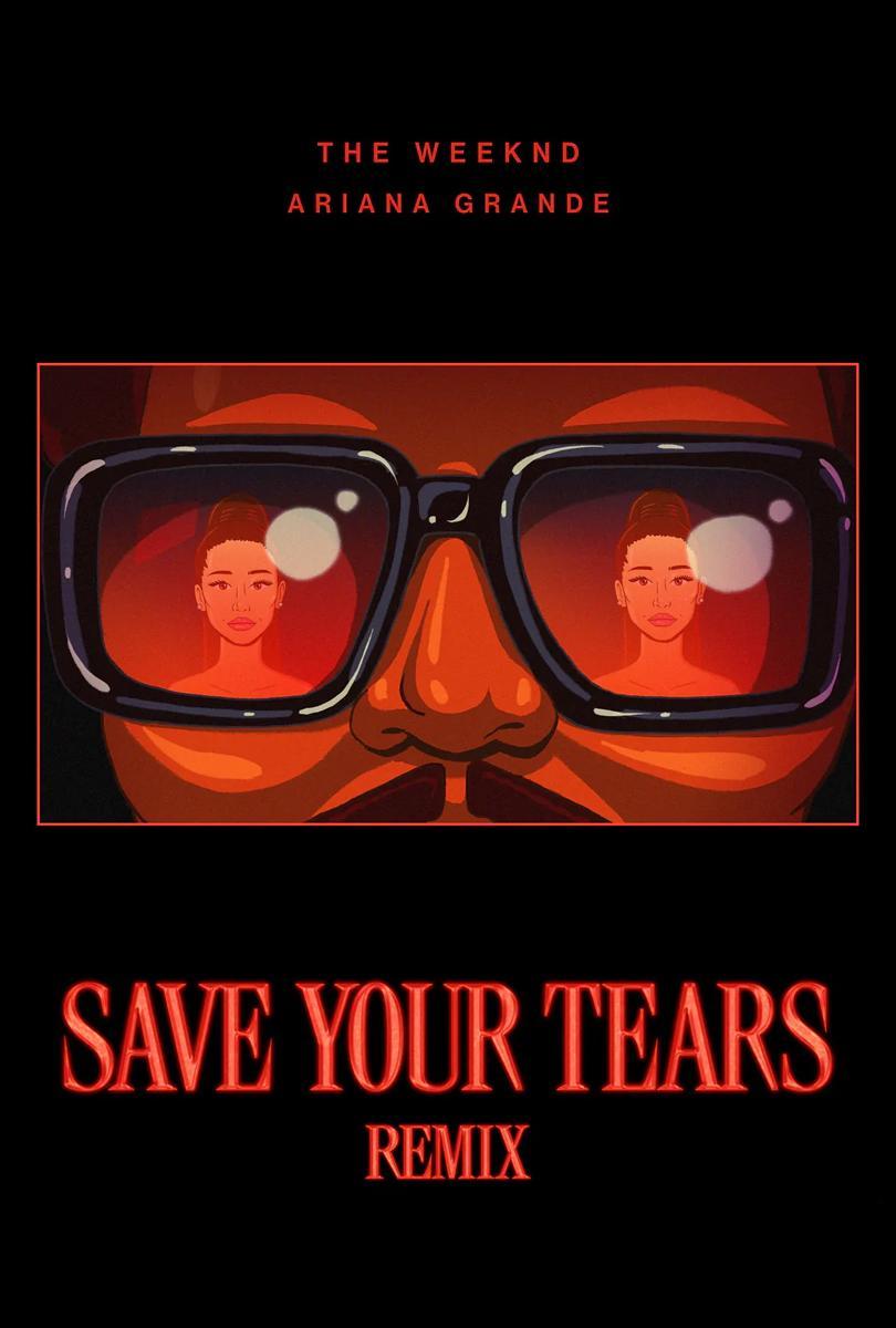 Sección visual de The Weeknd feat. Ariana Grande: Save Your Tears (Remix) (Vídeo musical ...