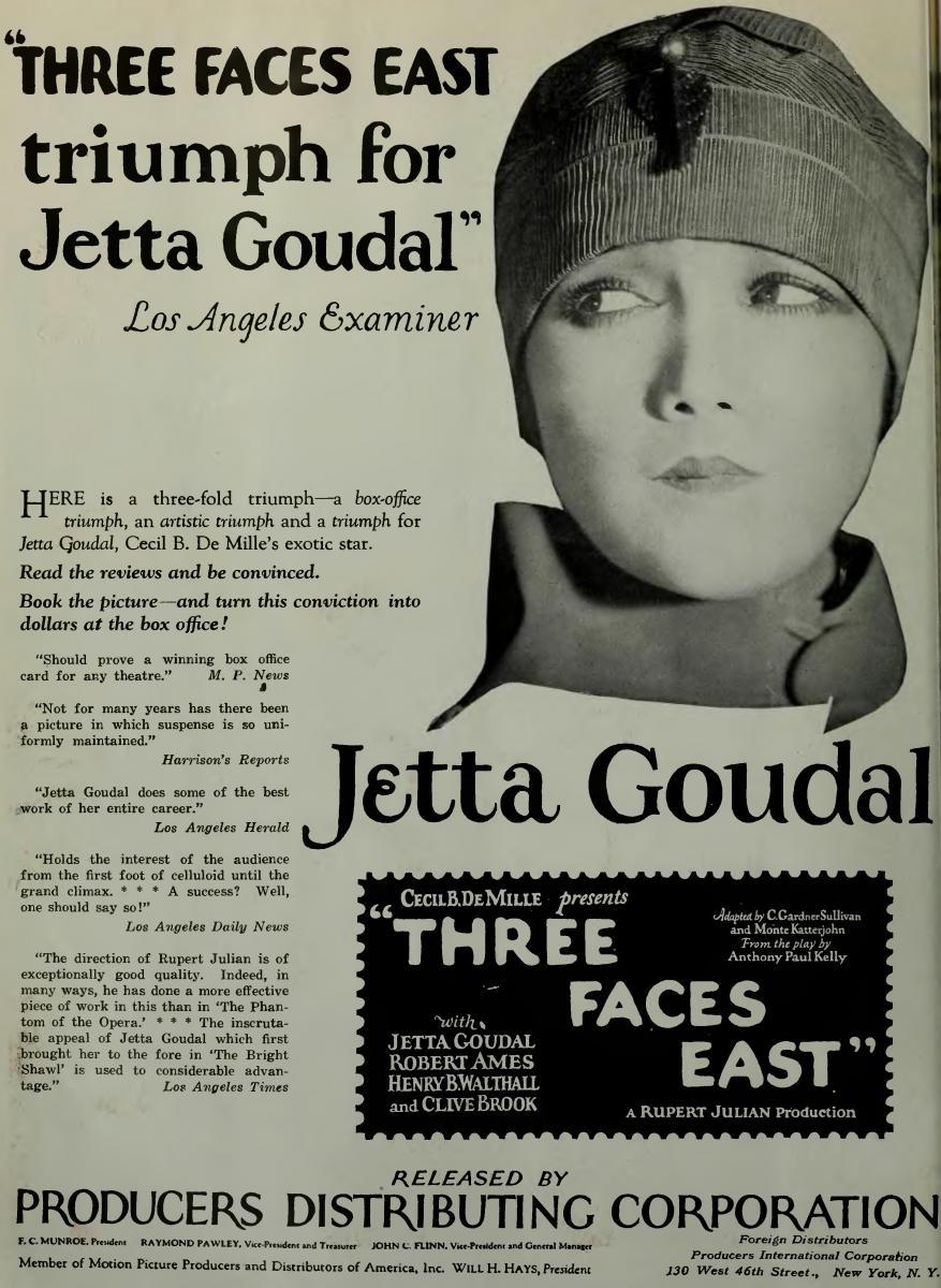 Image gallery for Three Faces East - FilmAffinity