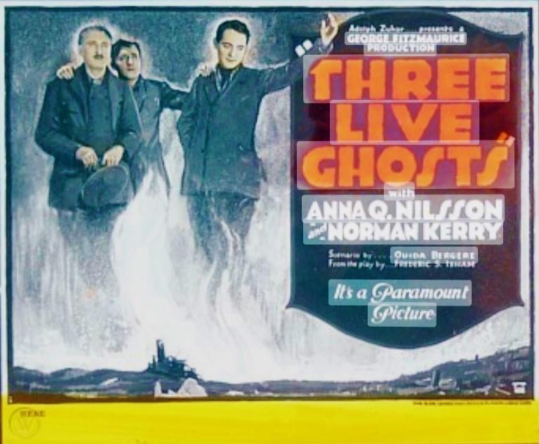 Sección visual de Three Live Ghosts - FilmAffinity