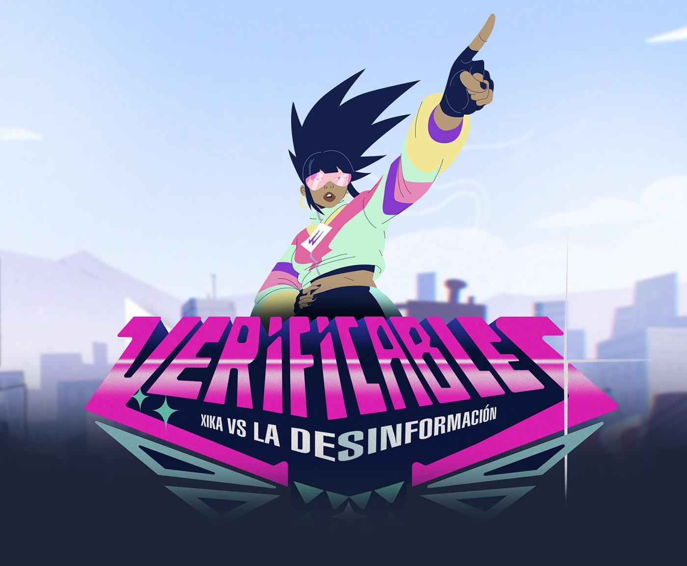 Sección visual de Verificables: Xika vs la Desinformación (C ...