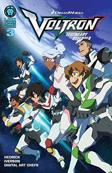 Sección visual de Voltron Legendary Defender Motion Comic (Serie de TV ...