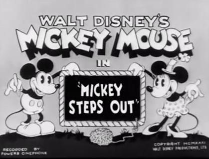 Image gallery for Walt Disney's Mickey Mouse: Mickey Steps Out (S ...