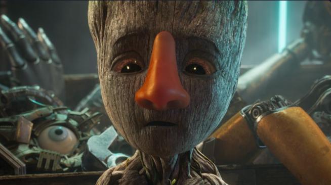 Sección visual de Yo soy Groot: Groot asoma las narices (TV) (C ...