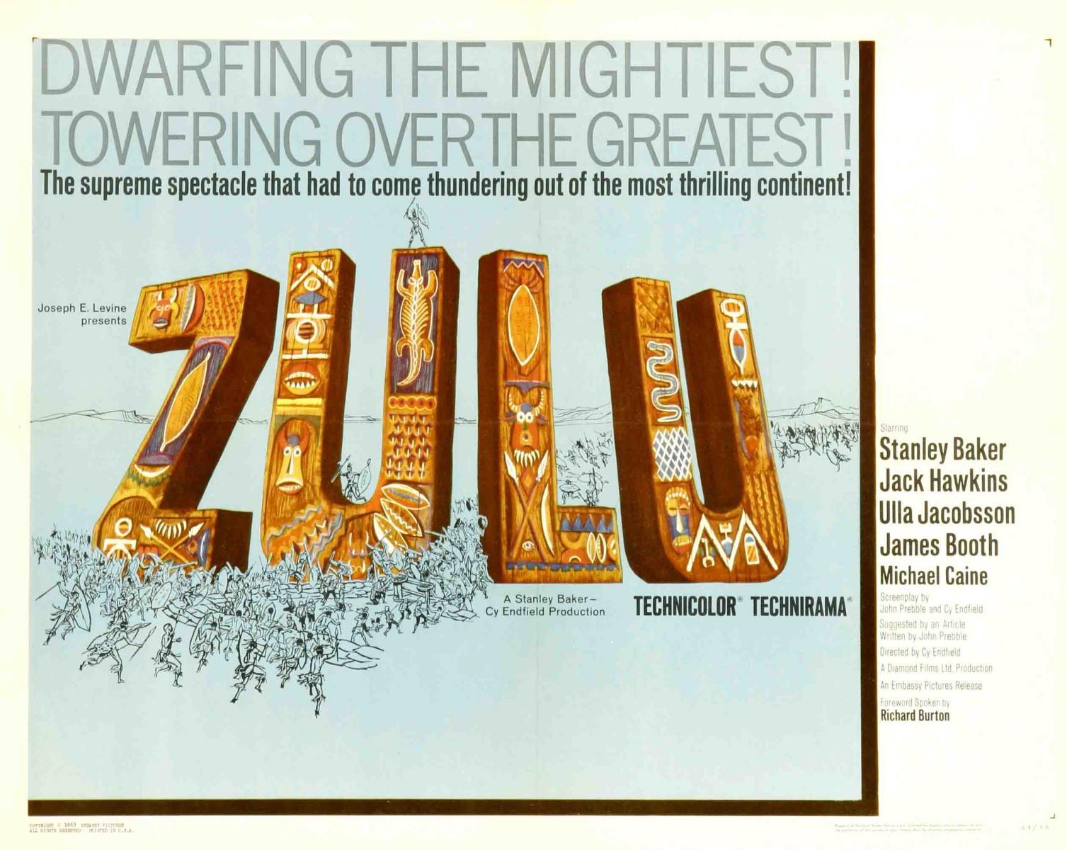 Sección visual de Zulú - FilmAffinity