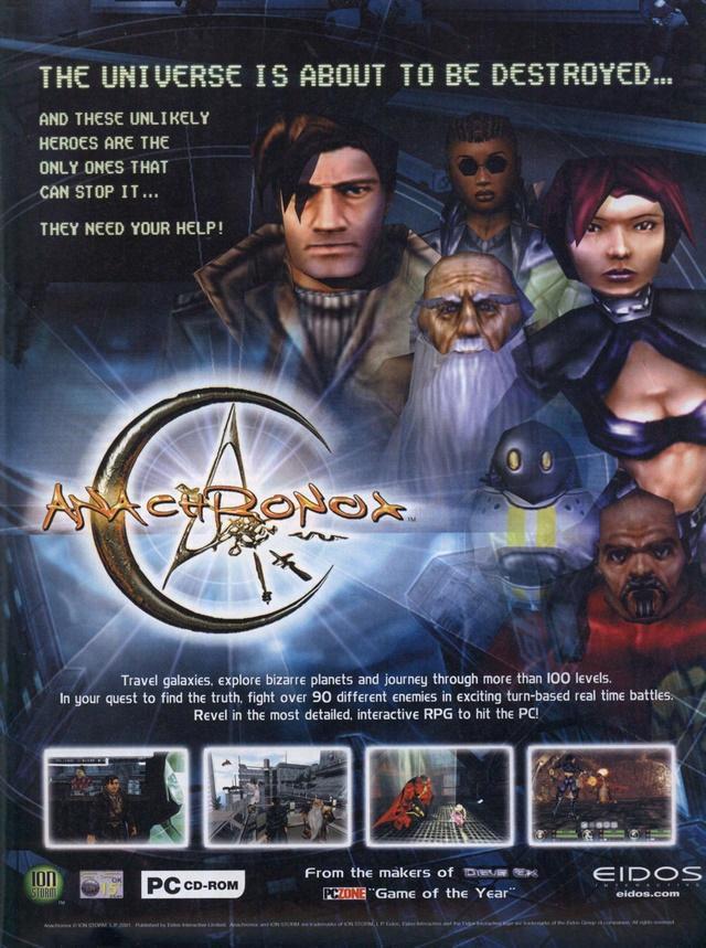 Sección visual de Anachronox - FilmAffinity