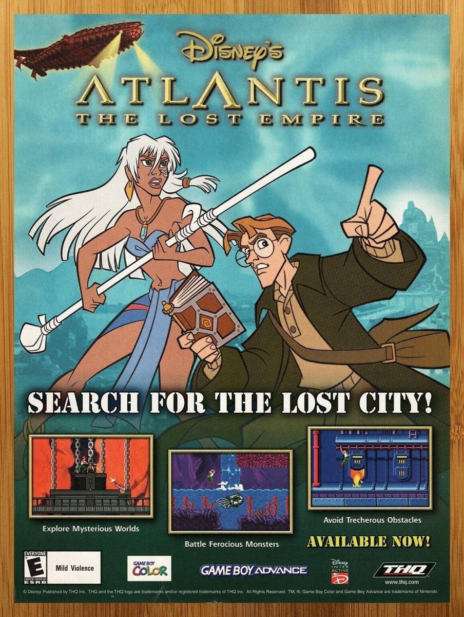 Image gallery for Atlantis: The Lost Empire (Videogame) - FilmAffinity