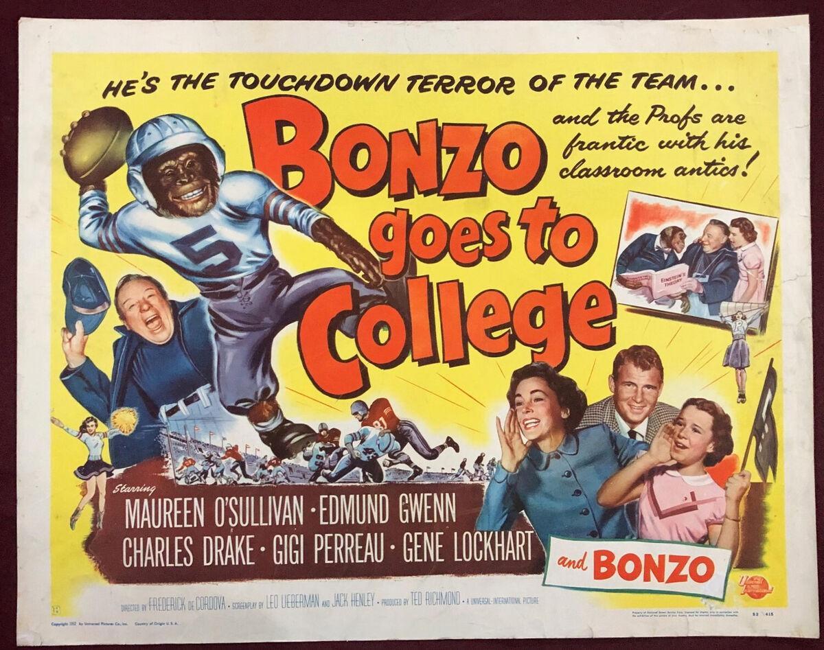 Sección visual de Bonzo Goes to College - FilmAffinity