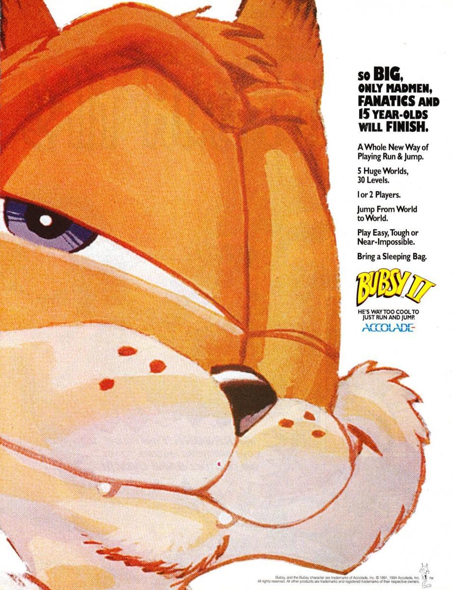 Sección visual de Bubsy II - FilmAffinity