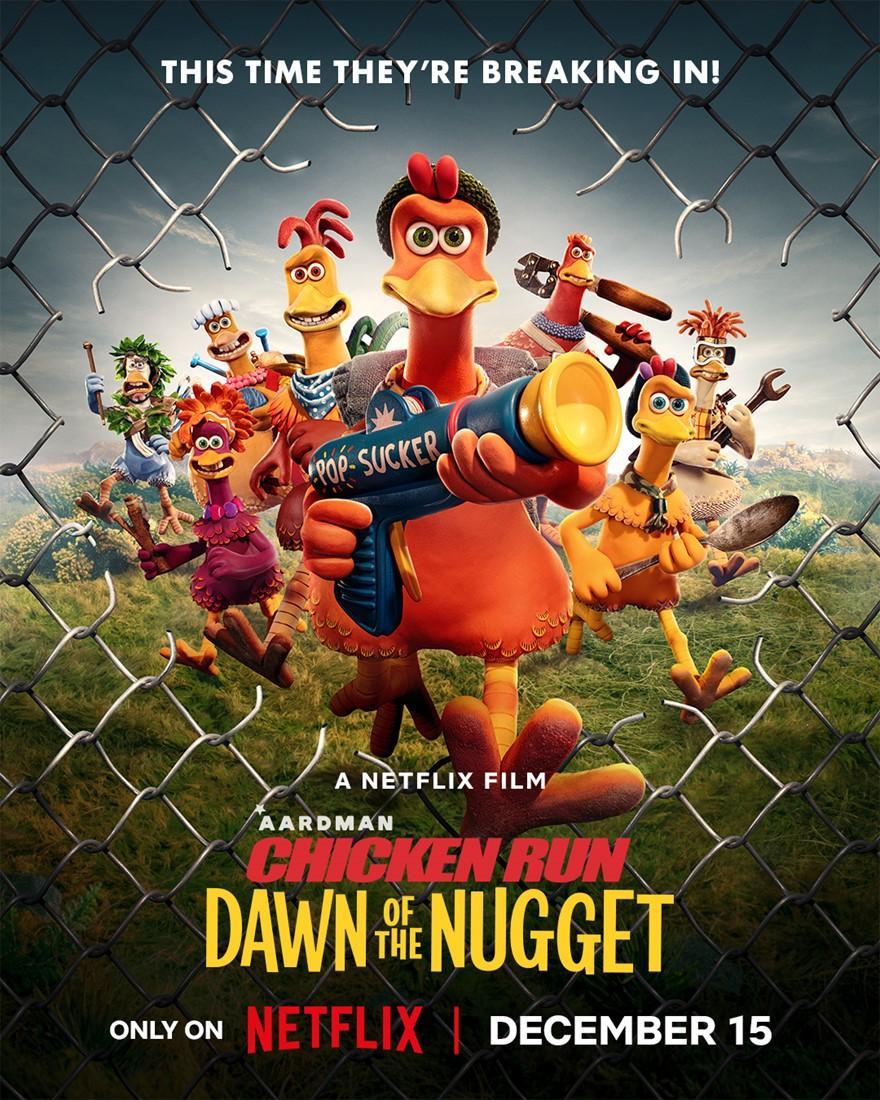 Chicken Run Poster Paint