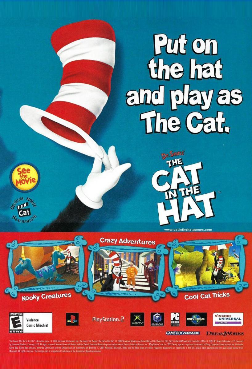 Dr. Seuss' The Cat in the Hat (Videogame) (2003) - FilmAffinity
