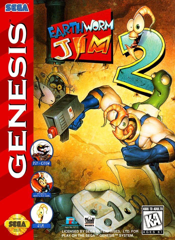 Sección visual de Earthworm Jim 2 - FilmAffinity