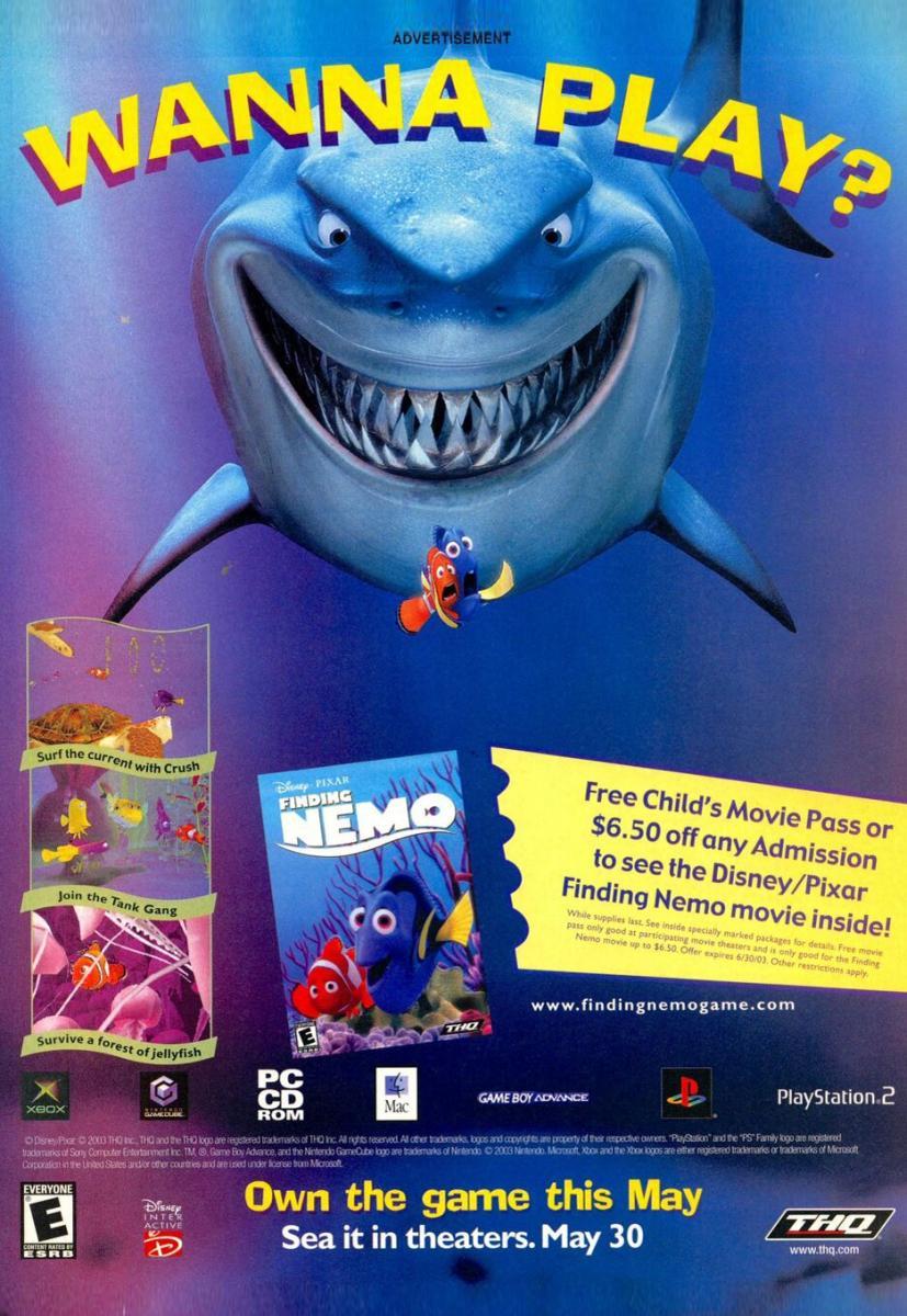 Sección visual de Buscando a Nemo (Videojuego) - FilmAffinity