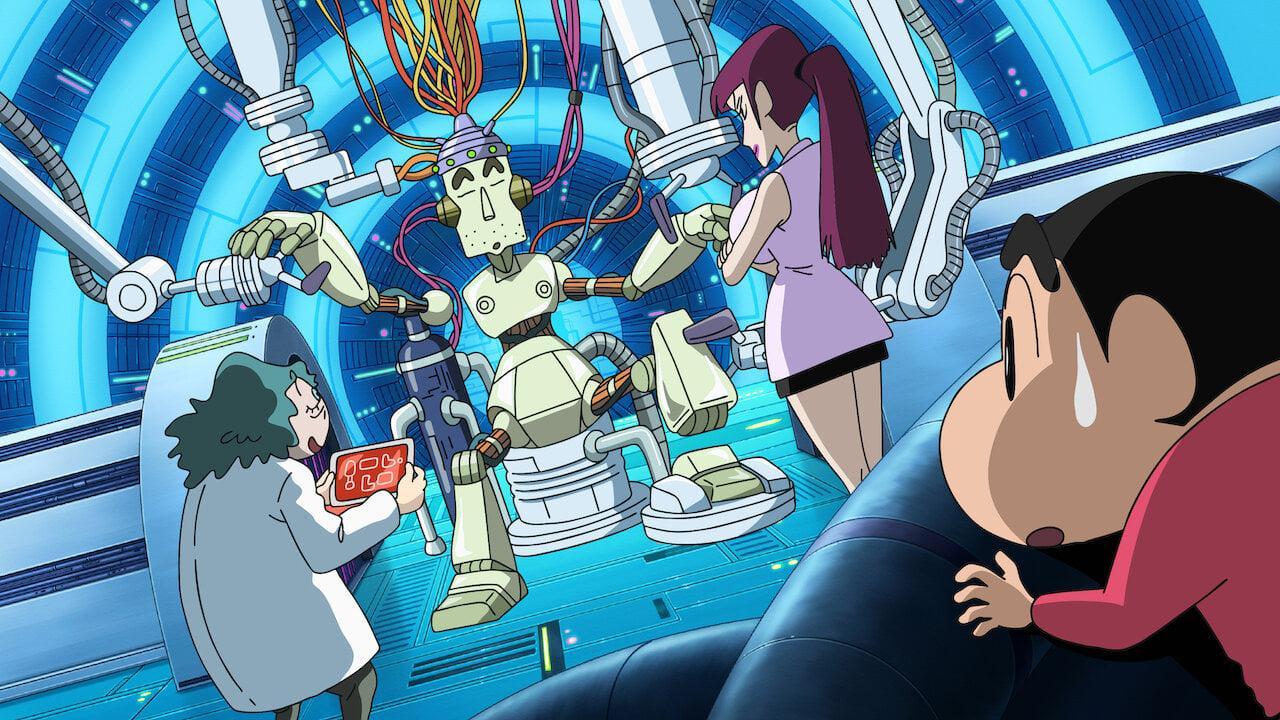 Image gallery for Crayon Shin-chan: Intense Battle! Robo Dad Strikes ...