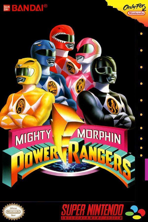 Mighty Morphin Power Rangers (SNES) (1994) - FilmAffinity