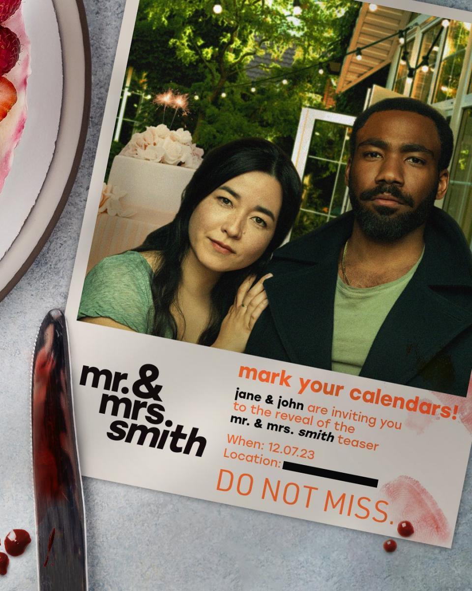 Póster De La Película El Señor Y La Señora Smith