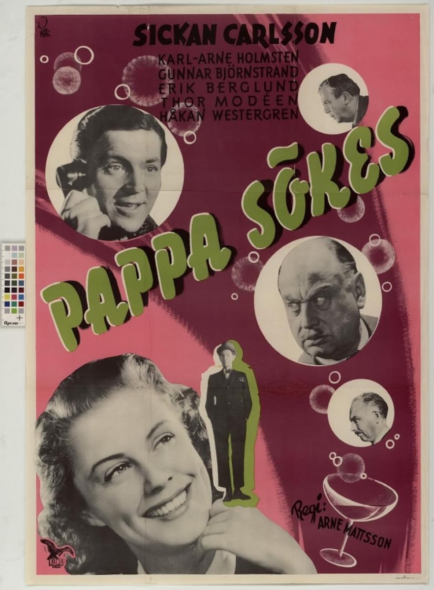 Sección visual de Pappa sökes - FilmAffinity
