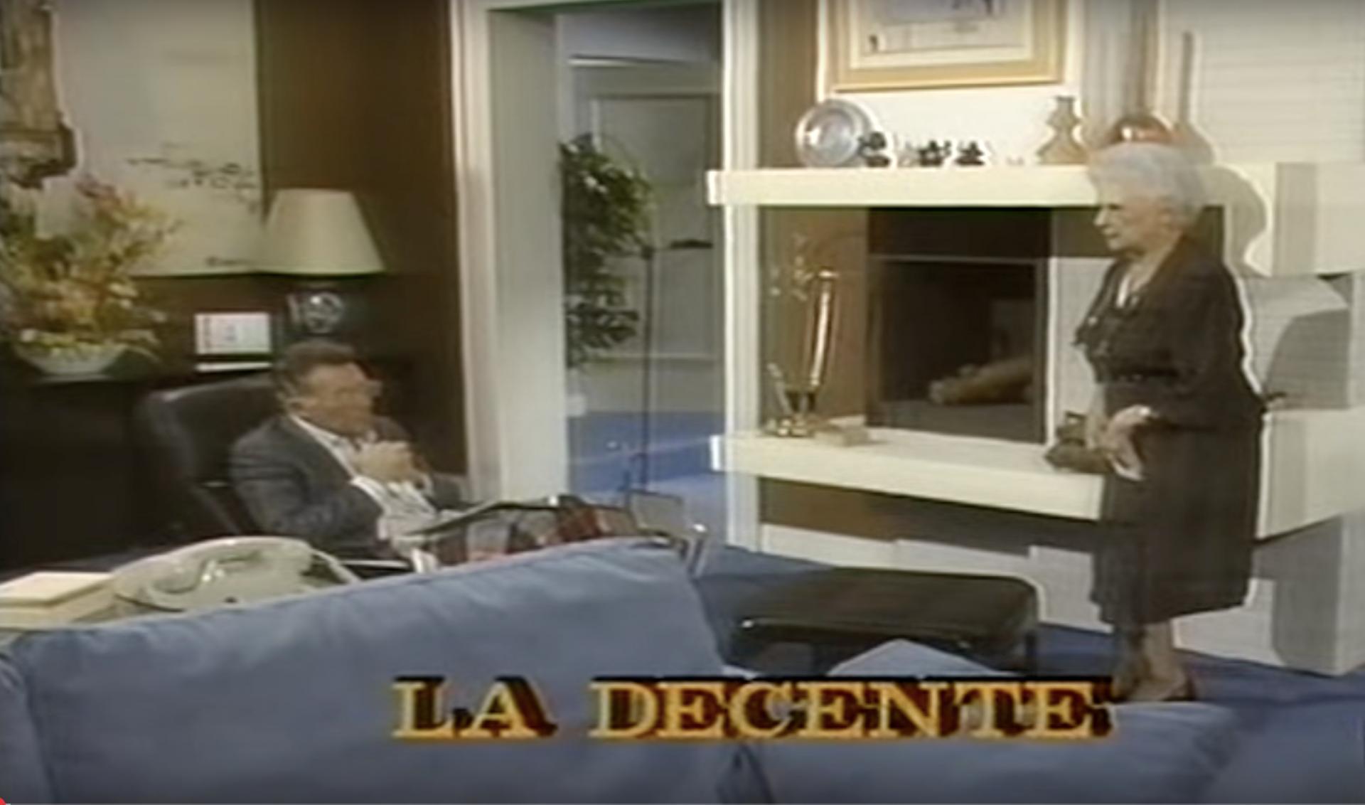 Sección visual de La decente (TV) - FilmAffinity