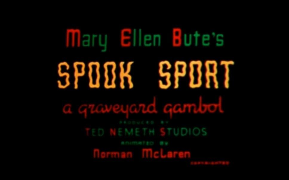 Sección visual de Spook Sport (C) - FilmAffinity