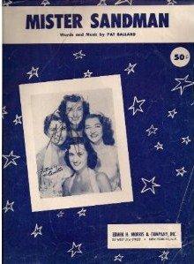 The Chordettes: Mr. Sandman (Vídeo musical) (1958) - Filmaffinity