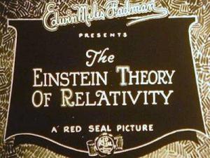 The Einstein Theory of Relativity (C) (1923) - FilmAffinity