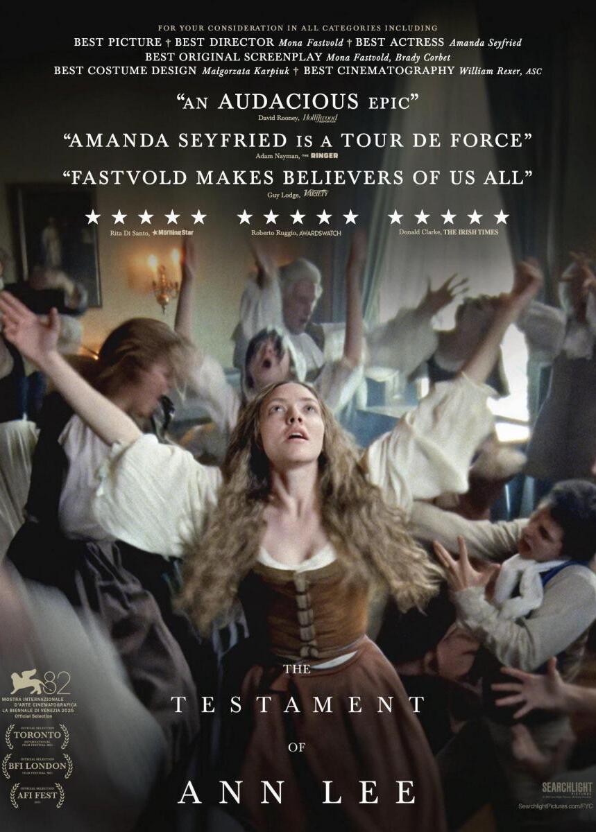 The Testament of Ann Lee (2025) - FilmAffinity