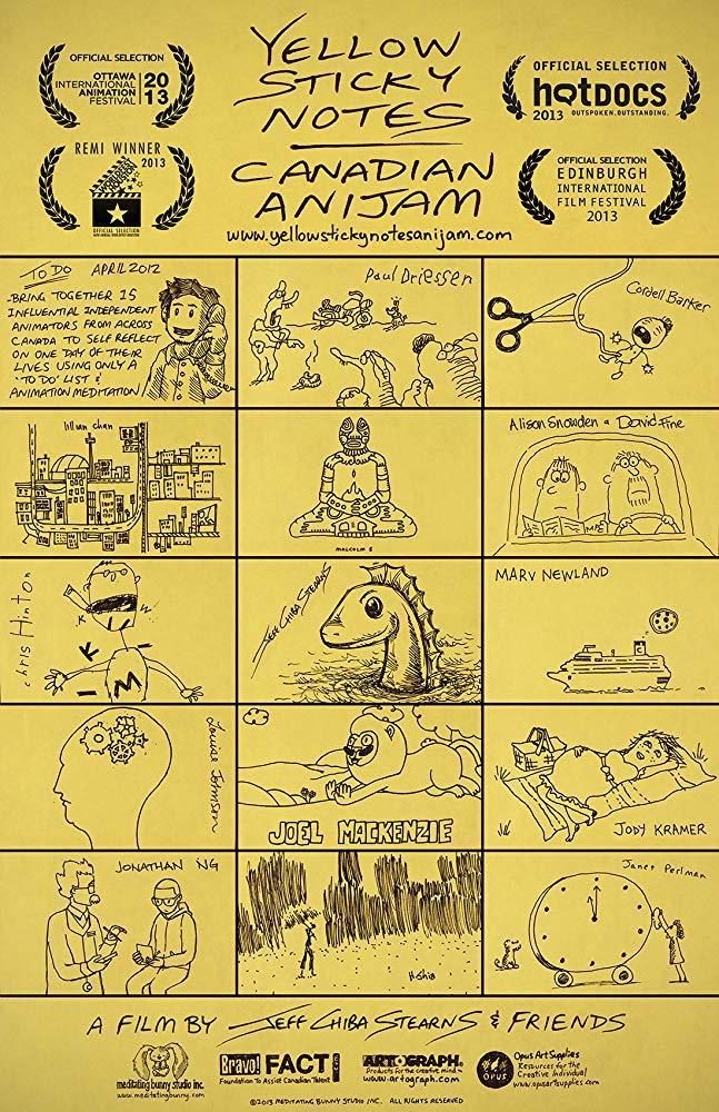Yellow Sticky Notes: Canadian Anijam (C) (2013) - FilmAffinity